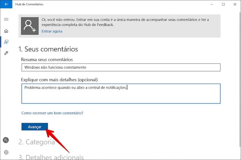 Como reportar um problema no Windows 10 – Tecnologia Mundo