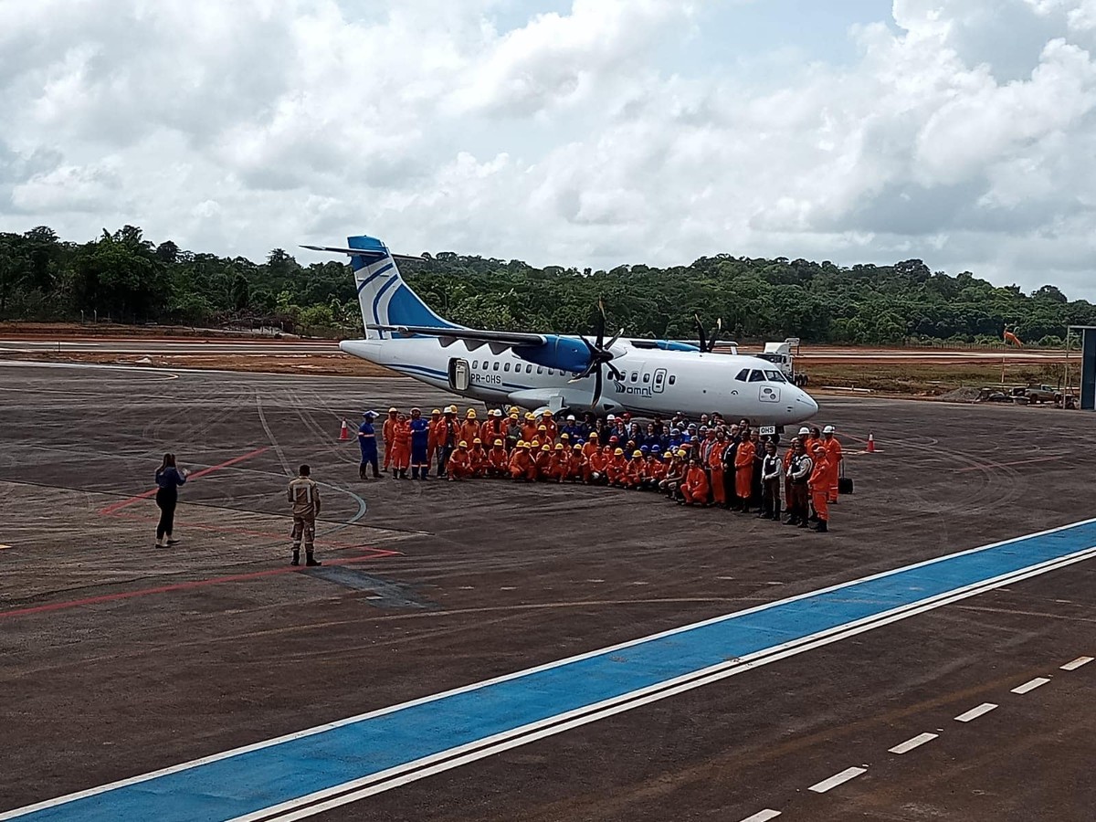 Voo com funcionários da Petrobras chega a Oiapoque para início de ...