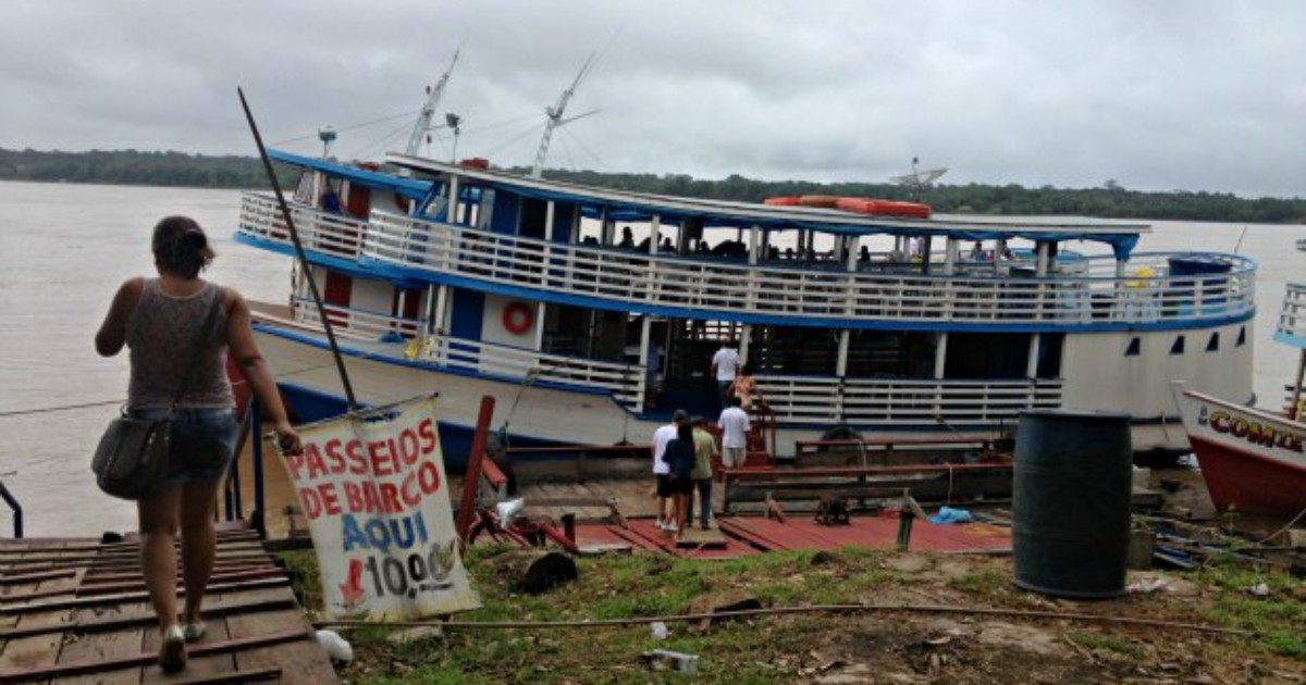 G1 - Passeio de barco pelo Rio Madeira no domingo atrai turistas, em ...