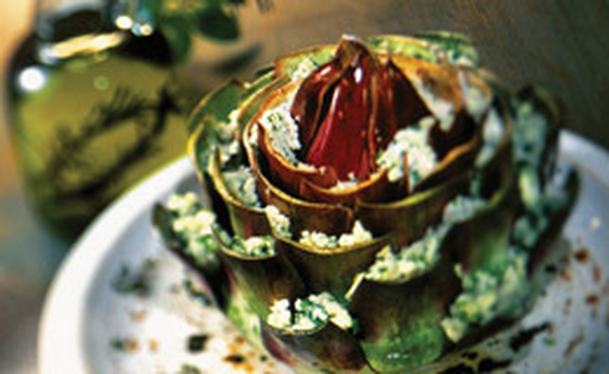 Alcachofra recheada | Legumes e Verduras | Receitas