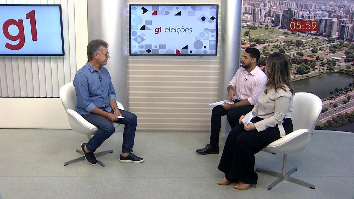 Laércio, candidato ao Senado por Sergipe, é entrevistado no g1; assista ...