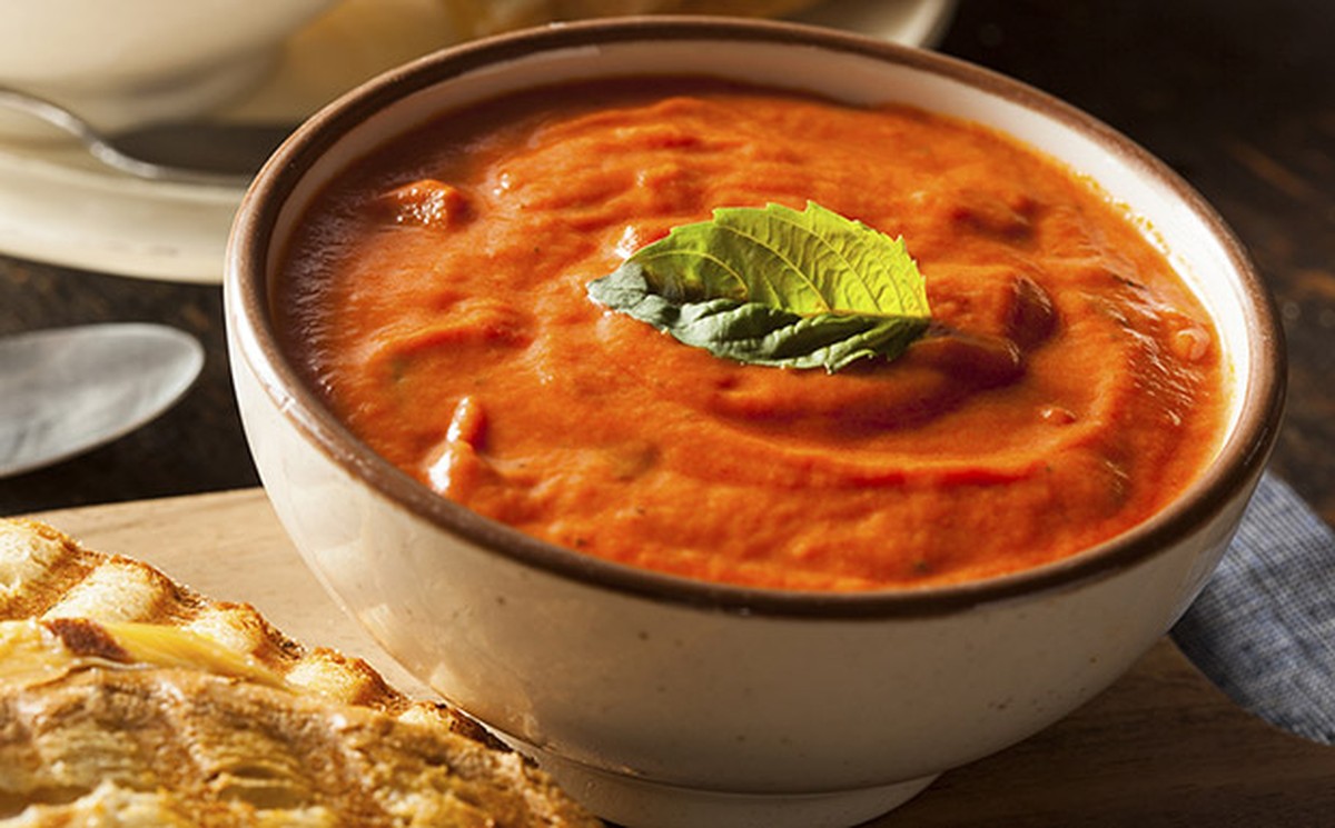 Sopa Detox De Tomate Com Manjericão Receitas Gshow Gshow