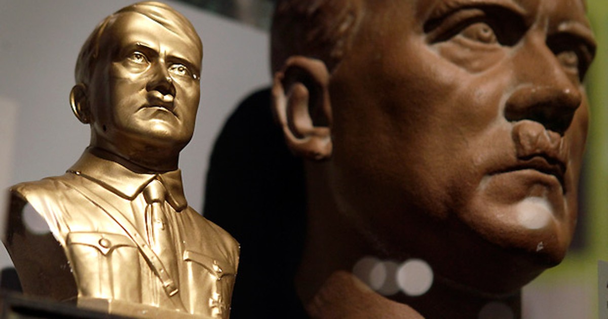 G1 - Berlim revisita figura histórica de Hitler em exposição polêmica ...