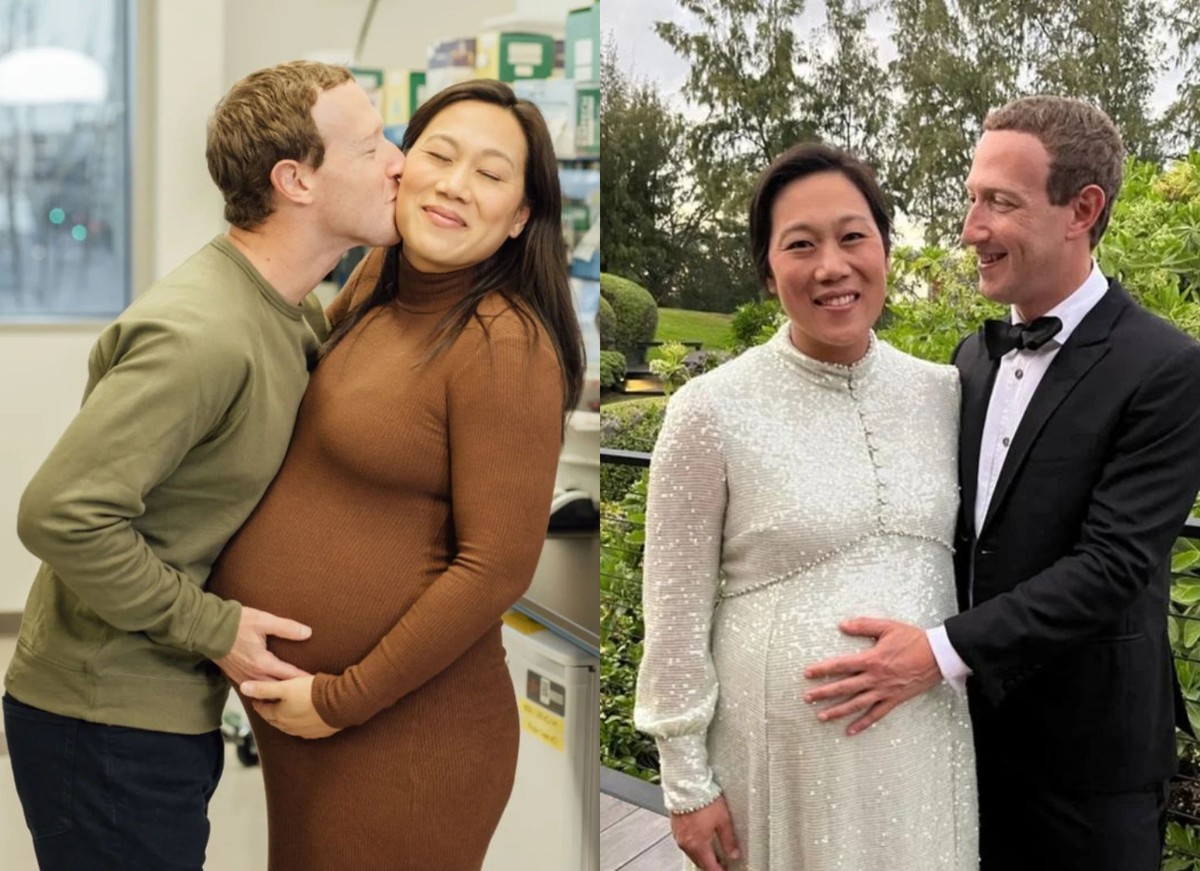 Mark Zuckerberg e Priscilla Chan anunciam o nascimento da terceira ...