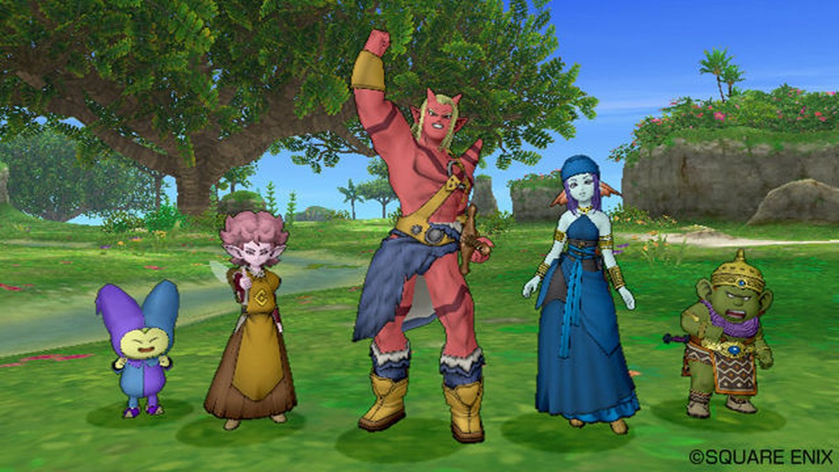 Square Enix divulga os primeiros detalhes da história de Dragon Quest X ...
