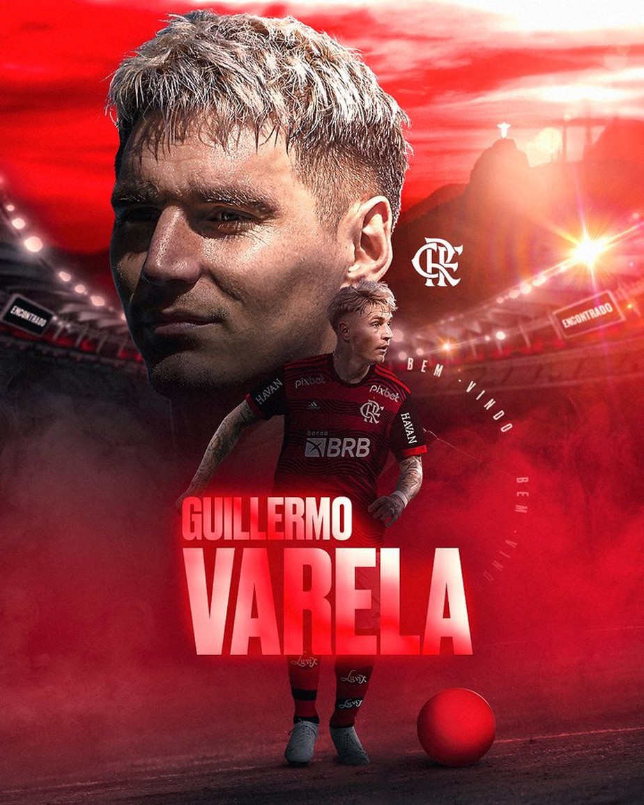Flamengo anuncia o lateral Guillermo Varela | Flamengo | O Globo
