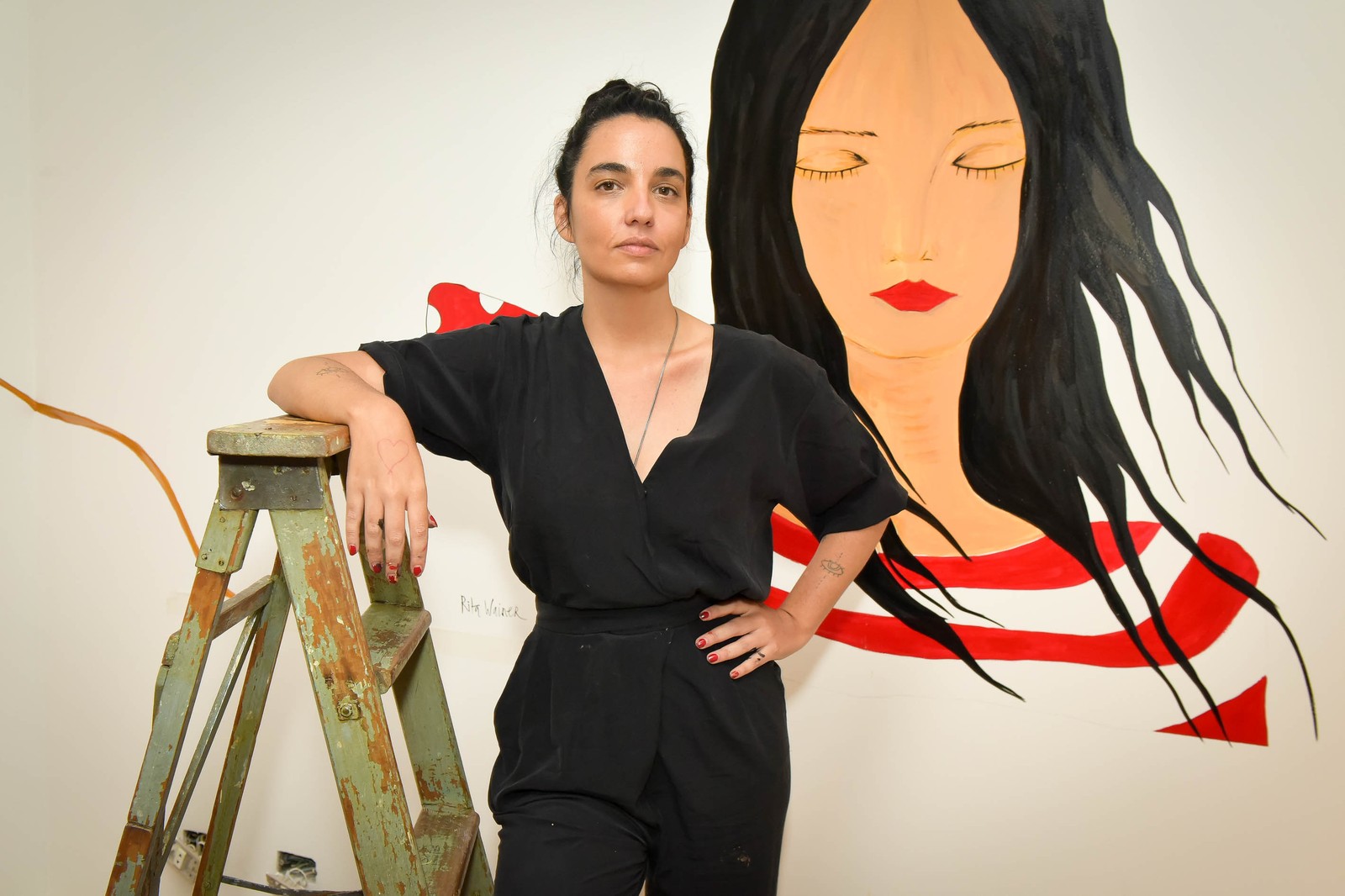 Rita Wainer faz live painting em São Paulo | Lifestyle | Vogue