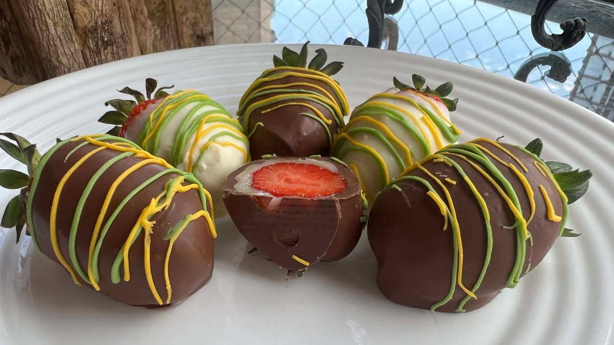 Bombom de morango da Fernanda Colombo | Receitas