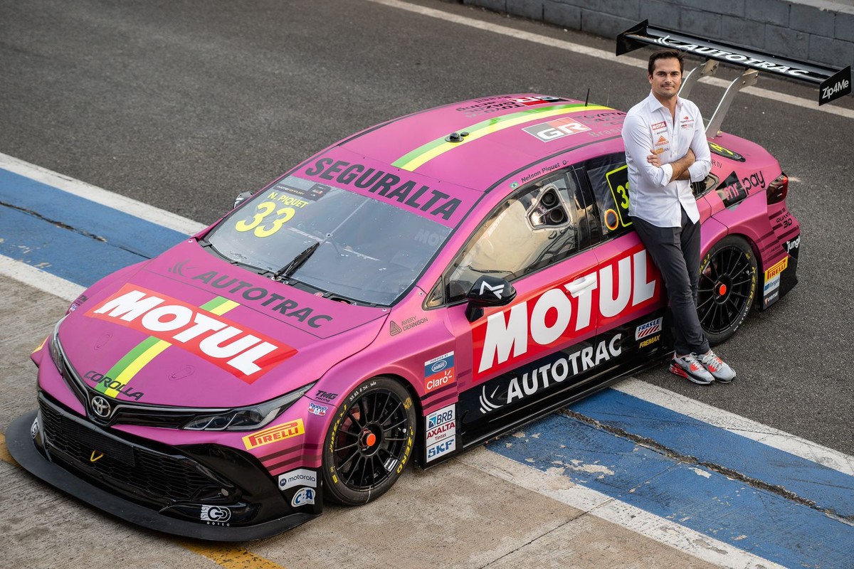 Melhor de sexta, Piquet terá carro rosa na etapa de Goiânia da Stock ...