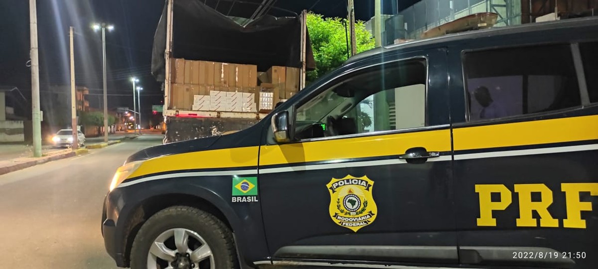 Prf Apreende Carga De Cigarros Contrabandeados Avaliada Em R 950 Mil
