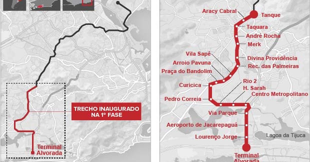 G1 - BRT Transcarioca tem trecho com horário ampliado nesta segunda ...