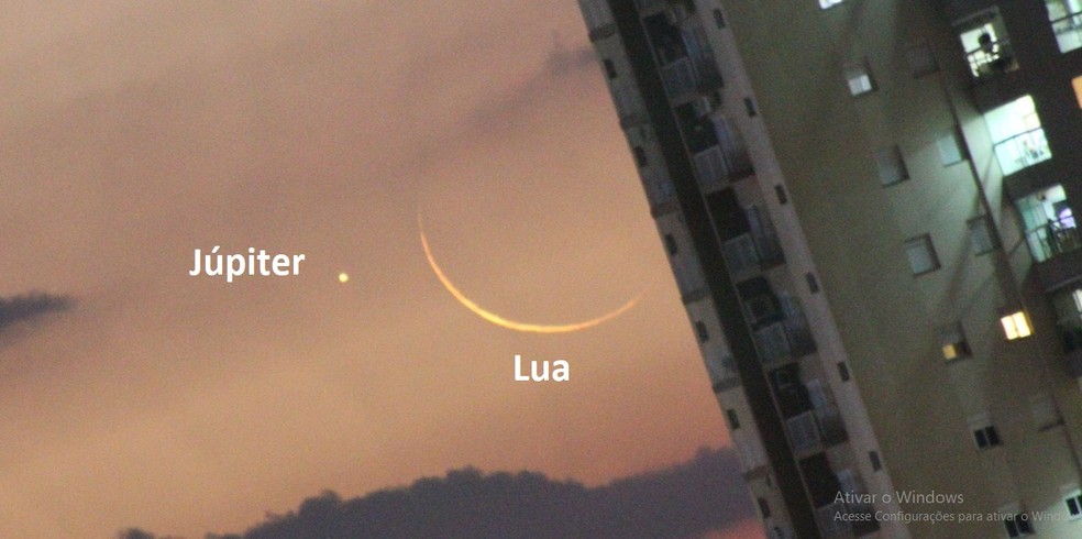 Fotos mostram "aproximação" rara de Júpiter com a Lua | Estadão MT