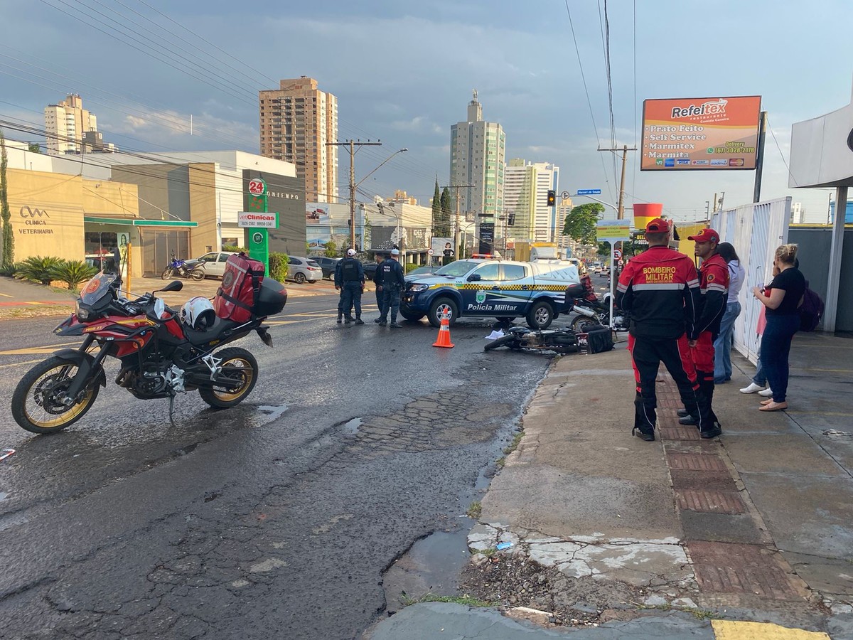 Idoso morre atropelado por motocicleta em Campo Grande | Mato Grosso do Sul | G1
