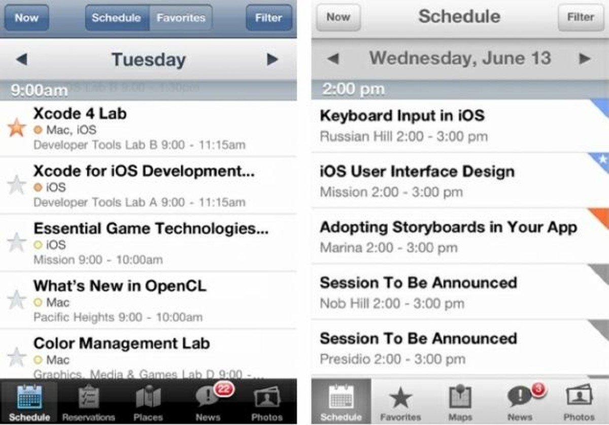 App oficial de congresso da Apple dá pistas do novo visual do iOS 6 ...