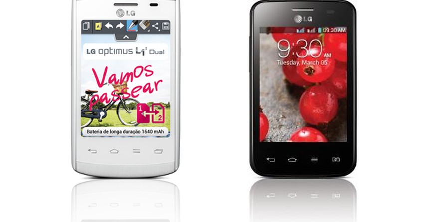Linha Optimus L 2 da LG chega ao Brasil com aparelhos Android dual e ...
