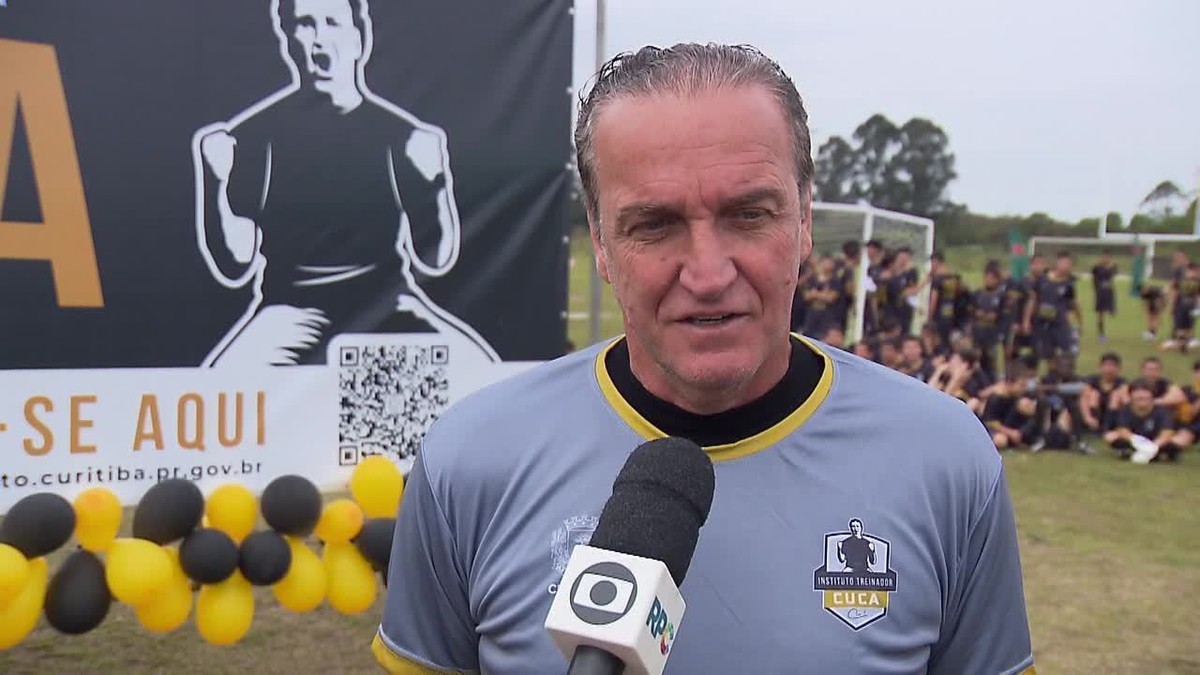 Cuca lança projeto social em Curitiba e deixa em aberto futuro na ...