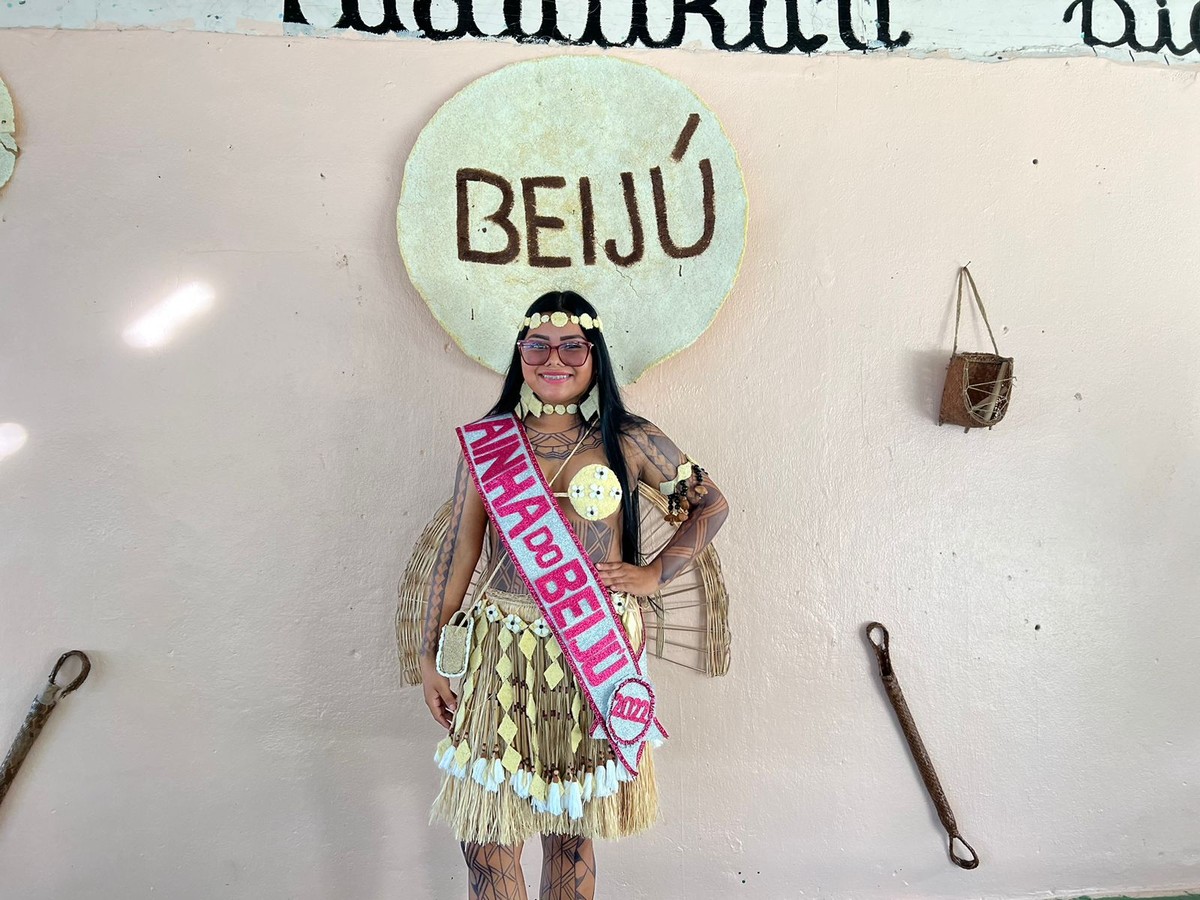Adolescente indígena é eleita 'Rainha do Beijú 2022': 'levar nossa ...