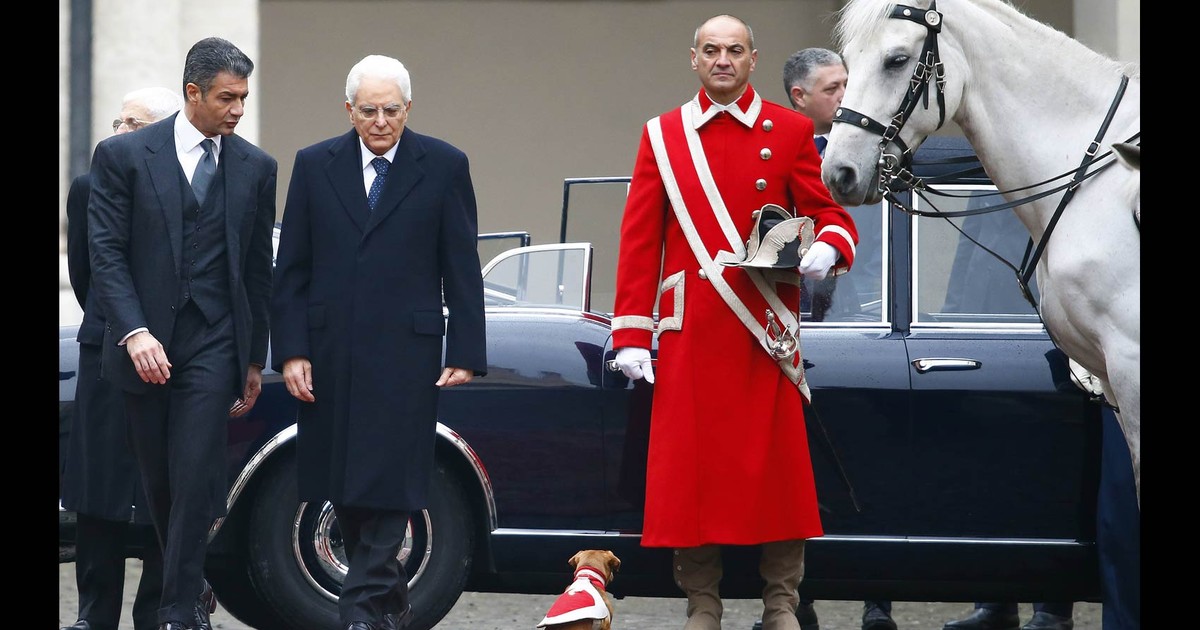 G1 - Novo presidente italiano Sergio Mattarella presta juramento ...