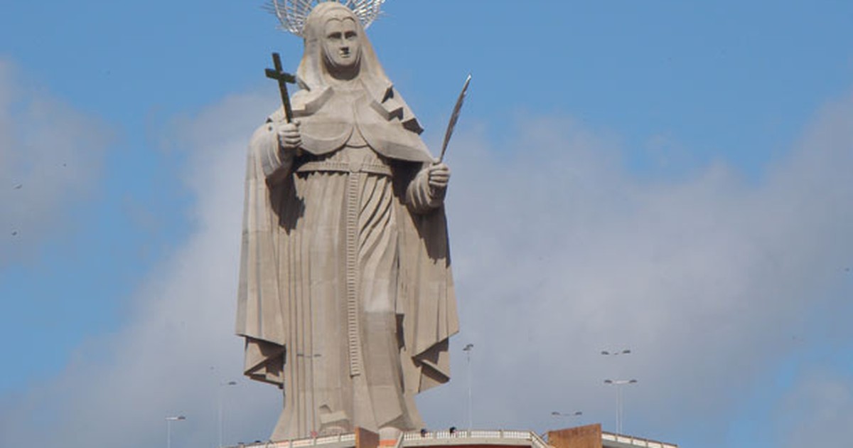 G1 - Rio Grande do Norte inaugura Santa Rita de Cássia de 56 metros ...