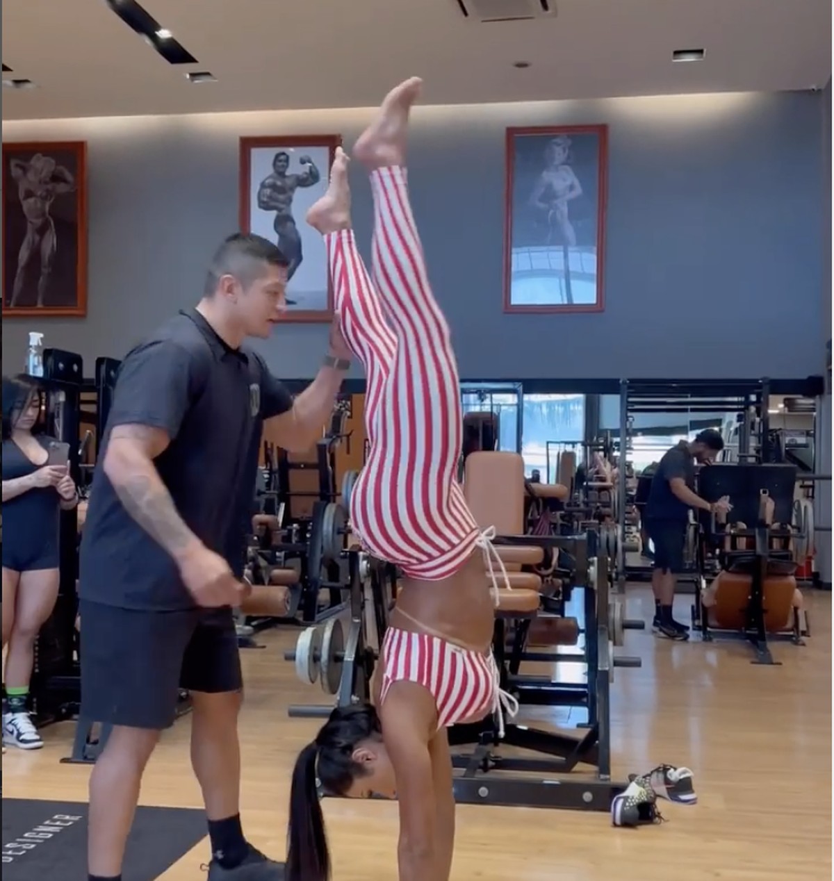 Gracyanne Barbosa faz novo desafio fitness: "Cada vez mais difícil ...