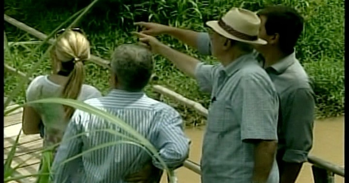 G1 - Comitiva visita Vale do Cuiabá, RJ, e analisa o que foi feito após ...