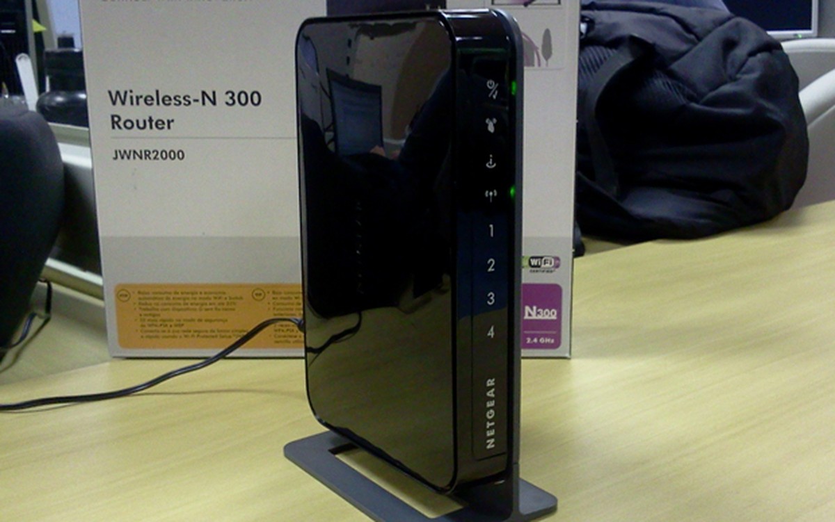 Review Roteador Netgear N 300 sem fio JWNR2000 | Reviews | TechTudo