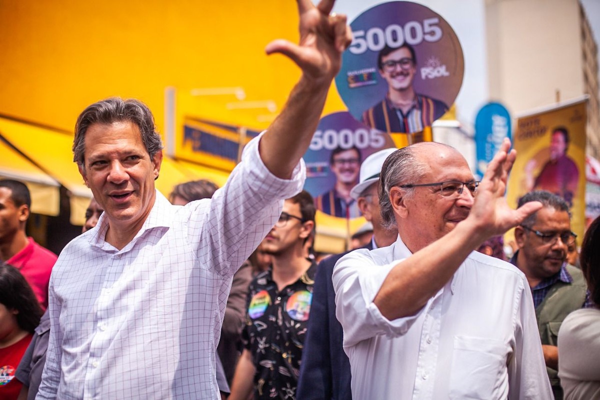 Ipec: Haddad lidera rejeição para governador de SP, com 34%; Tarcísio ...