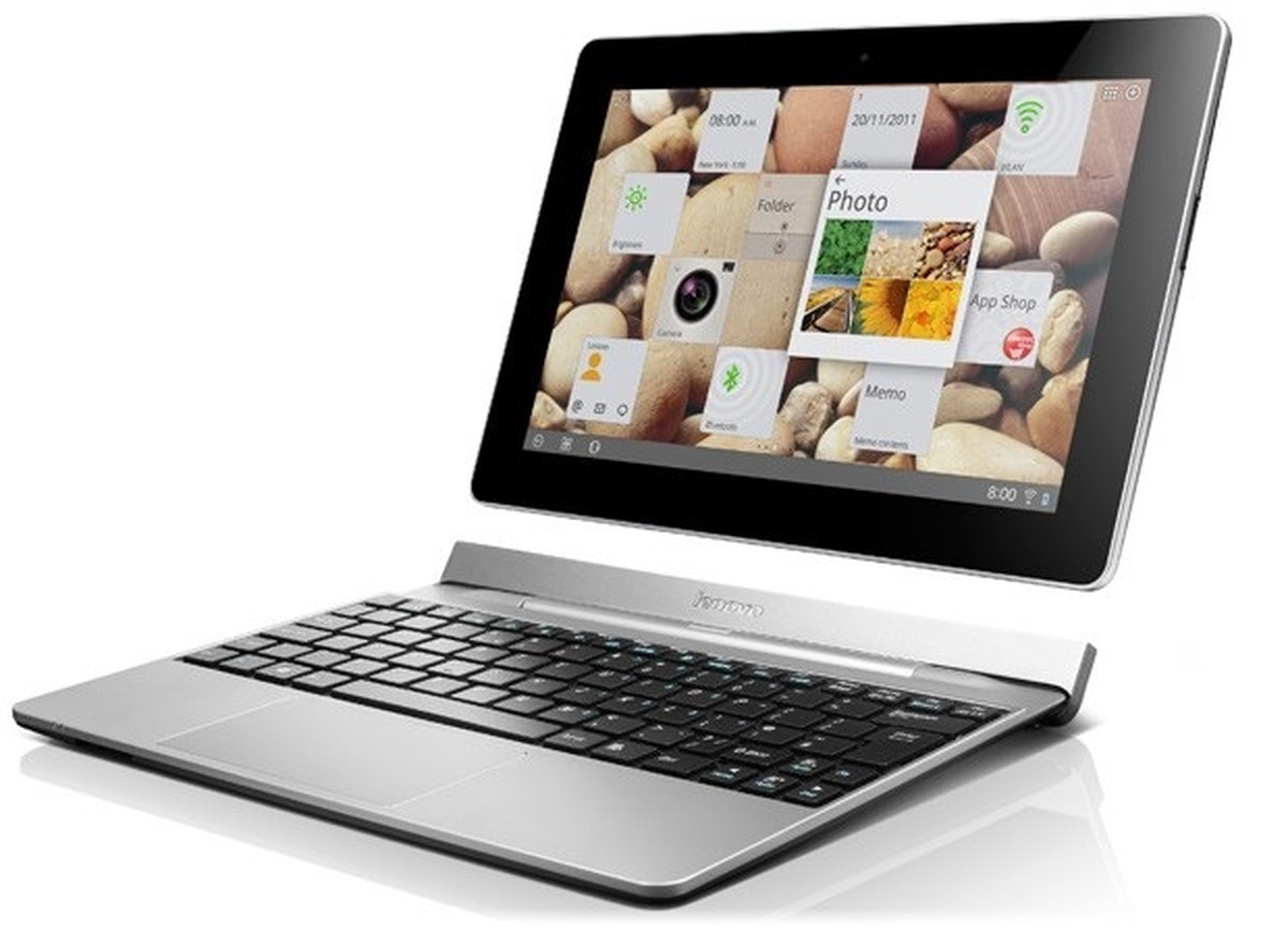 Assim como a ASUS, Lenovo mostra tablet que se transforma em notebook ...
