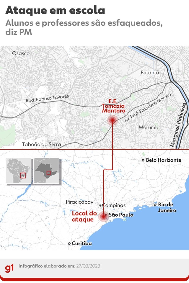Brasil tem histórico de alto índice de violência escolar: veja dados ...