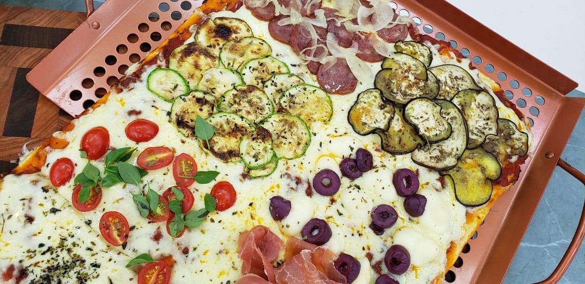 Pizza Al Taglio | Mais Você | Receitas