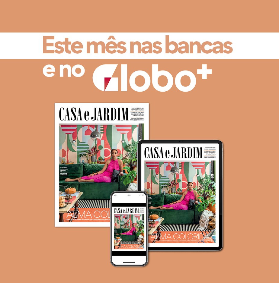 A nova edição da Casa e Jardim traz Stephanie Ribeiro na capa! | Casa e ...