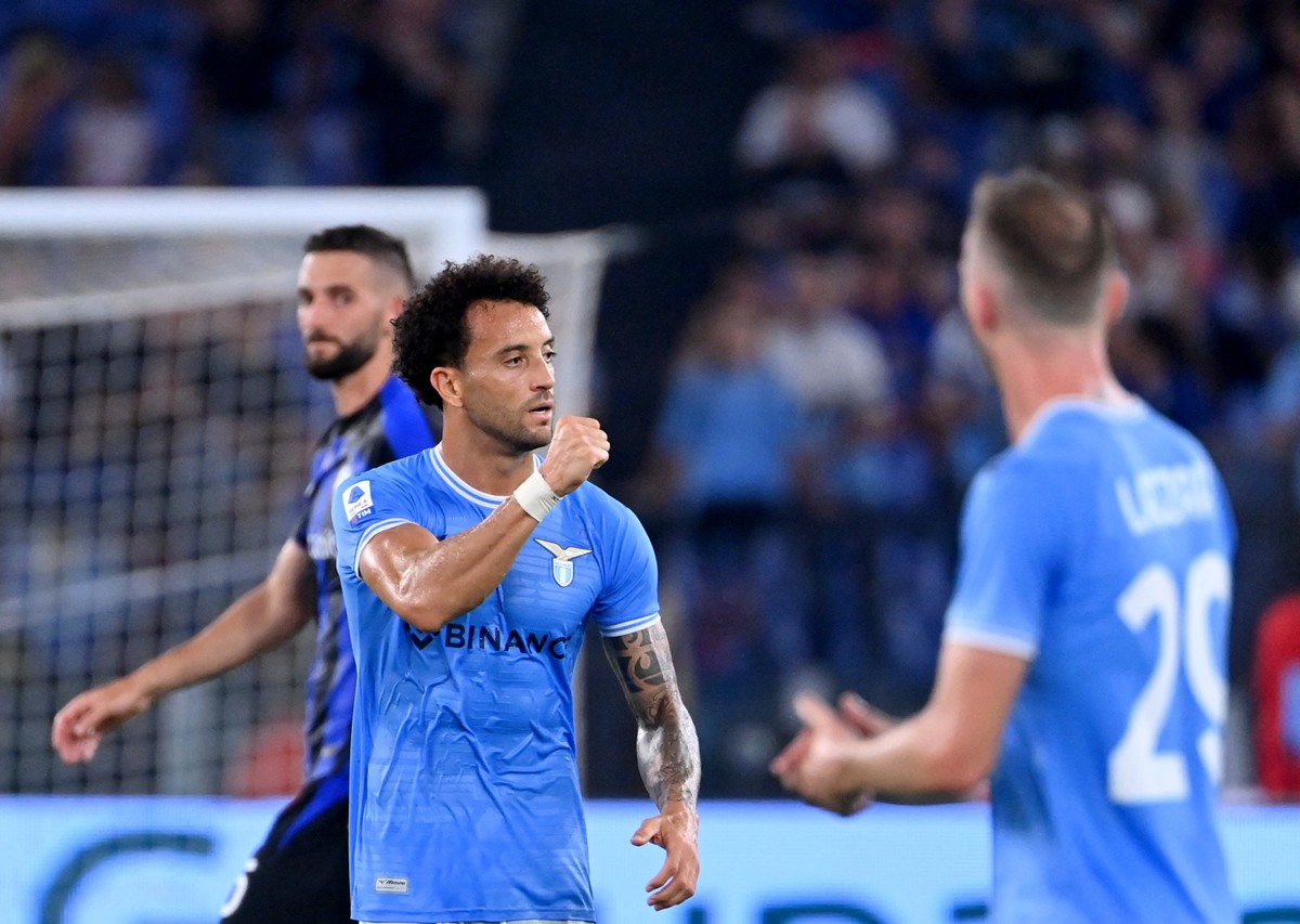 Felipe Anderson marca, Lazio vence Inter de Milão e assume liderança ...
