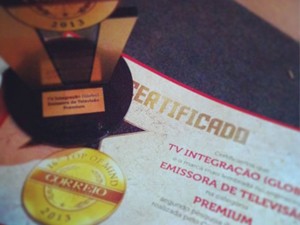 Rede Globo > tv integracao - TV Integração ganha o prêmio Top of Mind ...