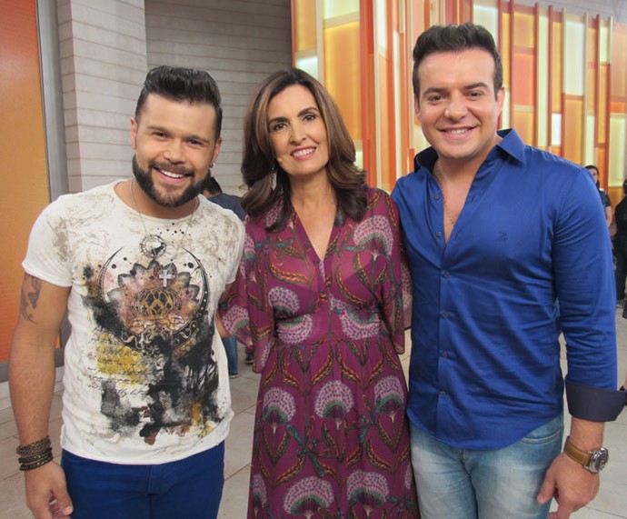Veja os bastidores do 'Encontro' com Rodrigo Sant'anna, Carol Castro e ...