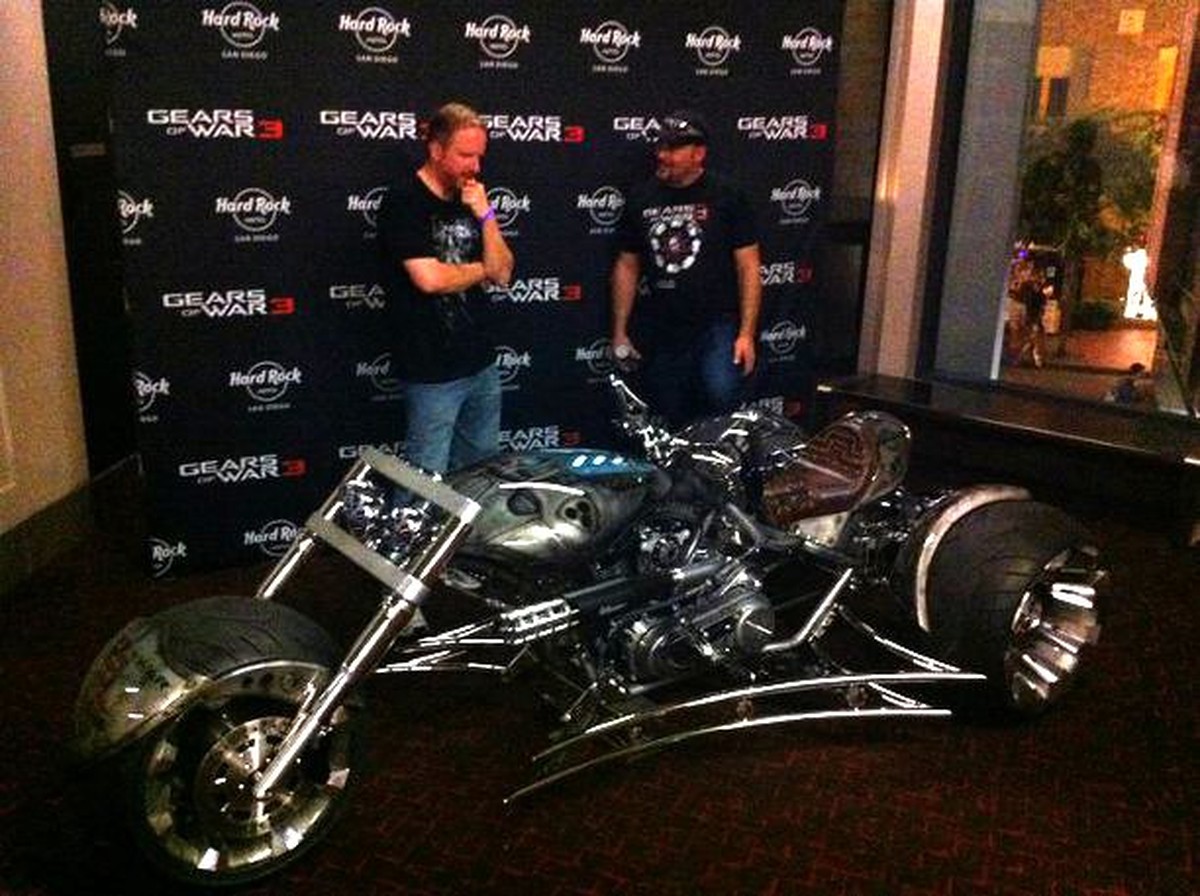 Moto customizada de Gears of War 3 impressiona | Notícias | TechTudo
