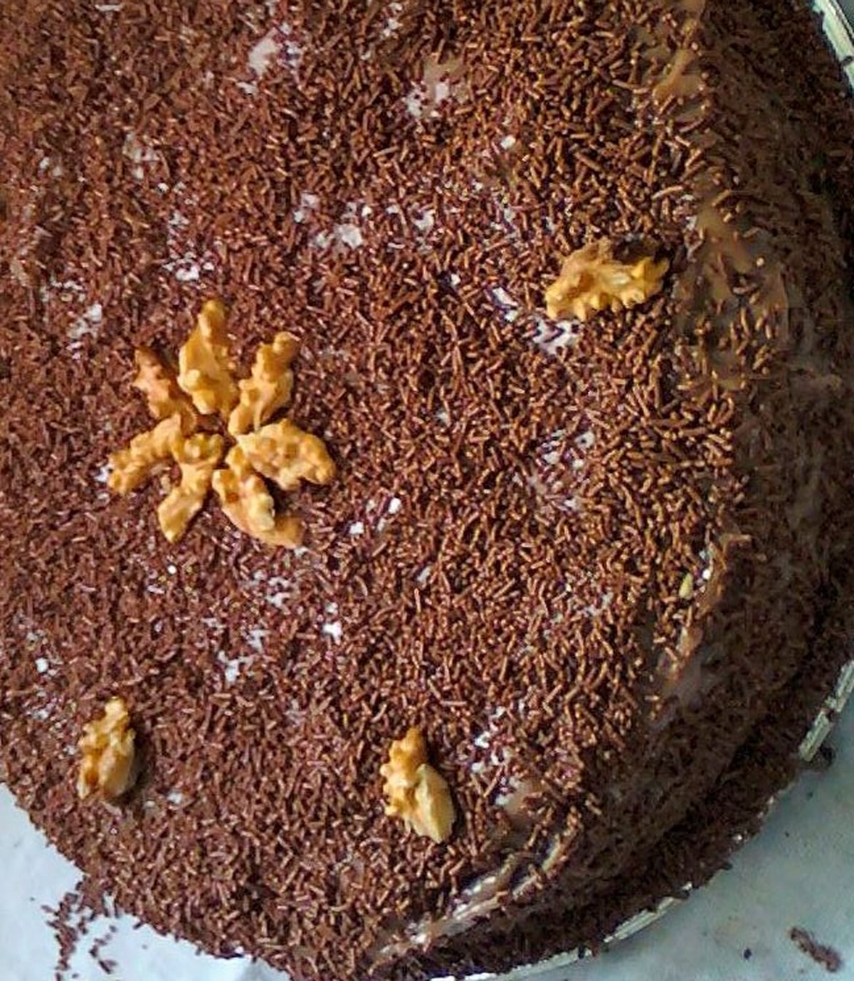 Bolo choconozes com baba de moça | Bolos | Receitas