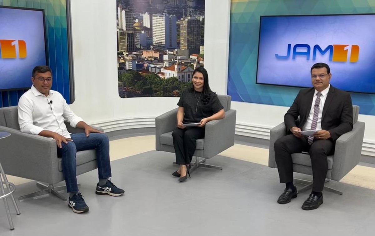 Rede Amazônica entrevista Wilson Lima, candidato do União Brasil ao ...