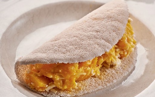 Receita: Tapioca de manga com coco - Revista Crescer | Alimentação