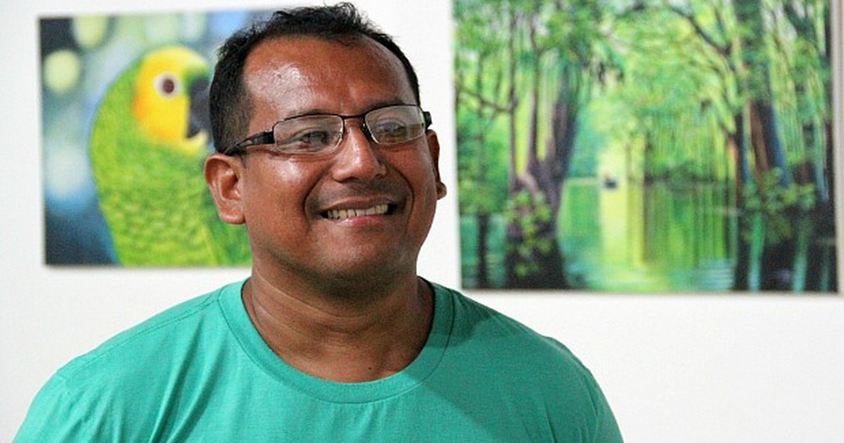 G1 - Artista plástico Timóteo Braga expõe obras sobre Amazônia, em ...