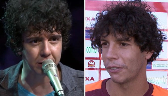 Semelhança entre zagueiro e vocalista gera piadas no Boa Esporte ...