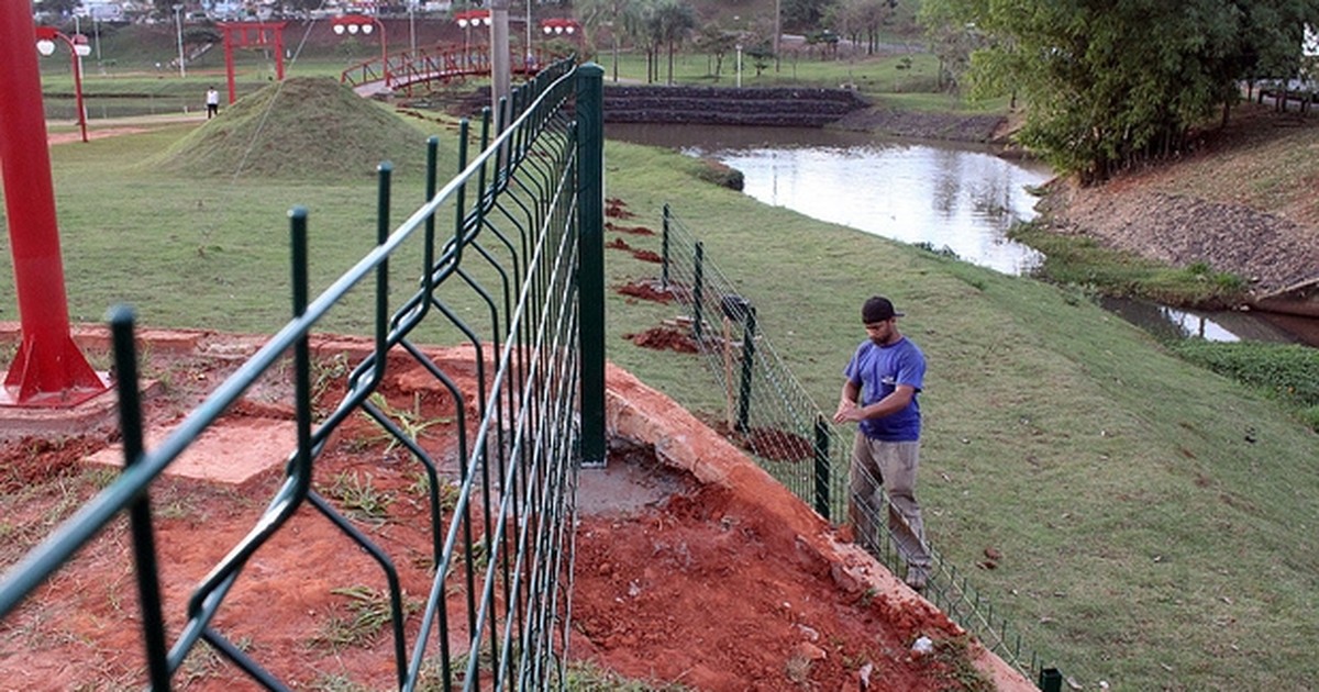 G1 - Prefeitura começa a cercar Parque da Represa em Rio Preto, SP ...