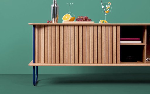 Simplicidade e leveza em aparador - Casa Vogue | Design