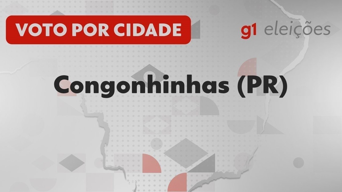 Eleições em Congonhinhas (PR): Veja como foi a votação no 1º turno ...