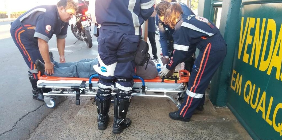 Idoso Fica Ferido Após Ser Atropelado Por Moto Em São Carlos Sp São