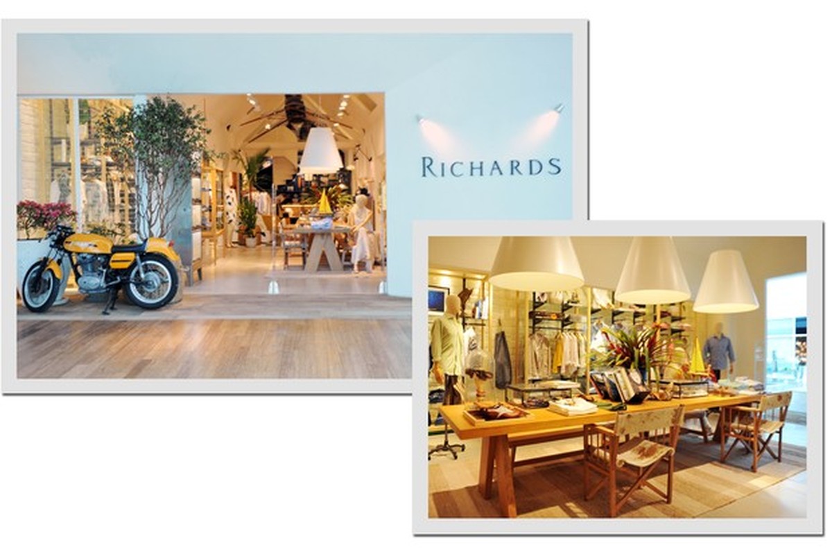 Richards inaugura nova loja no shopping Village Mall | Moda | Vogue