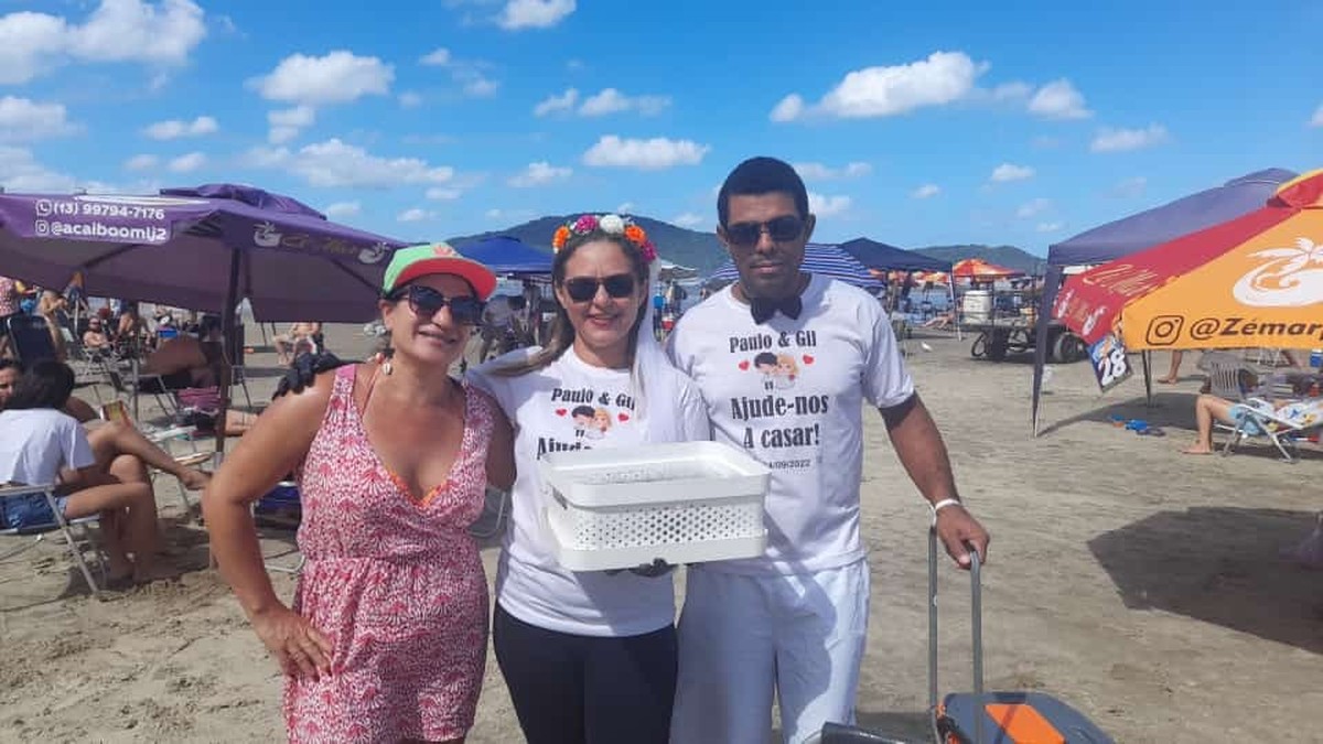 Casal vende brigadeiros no litoral de SP para realizar o sonho de subir ...