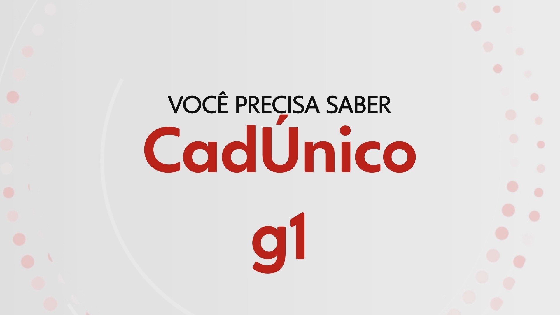 Você precisa saber | Você Precisa Saber | G1