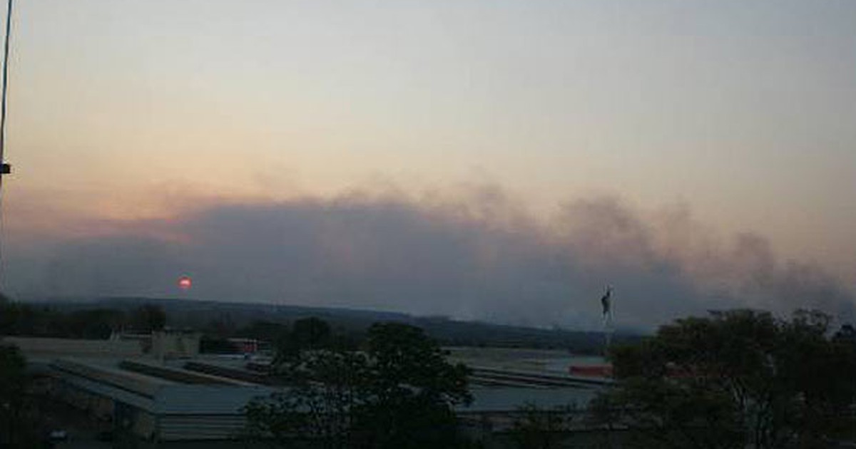 G1 - Incêndio atinge Parque Nacional de Brasília - notícias em VC no G1