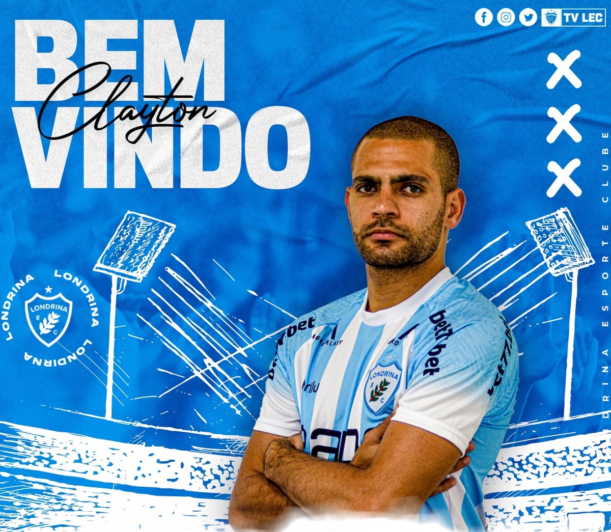 Londrina anuncia o lateral-esquerdo Wendel e o atacante Clayton, ex ...