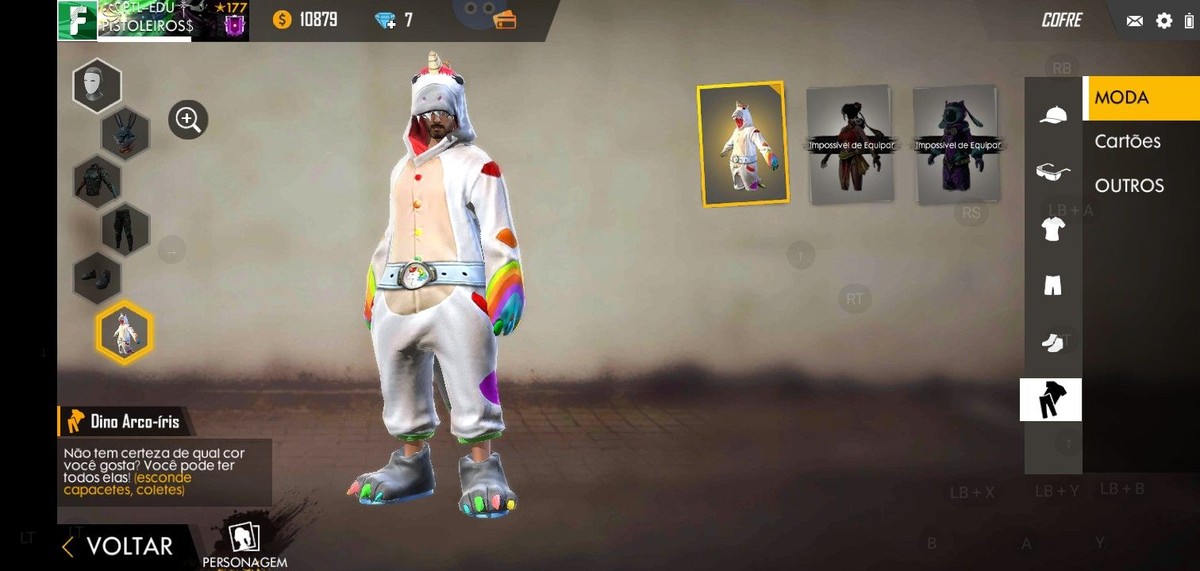 Free Fire: skin do Dino Arco-Íris está de volta ao Battle Royale | free ...